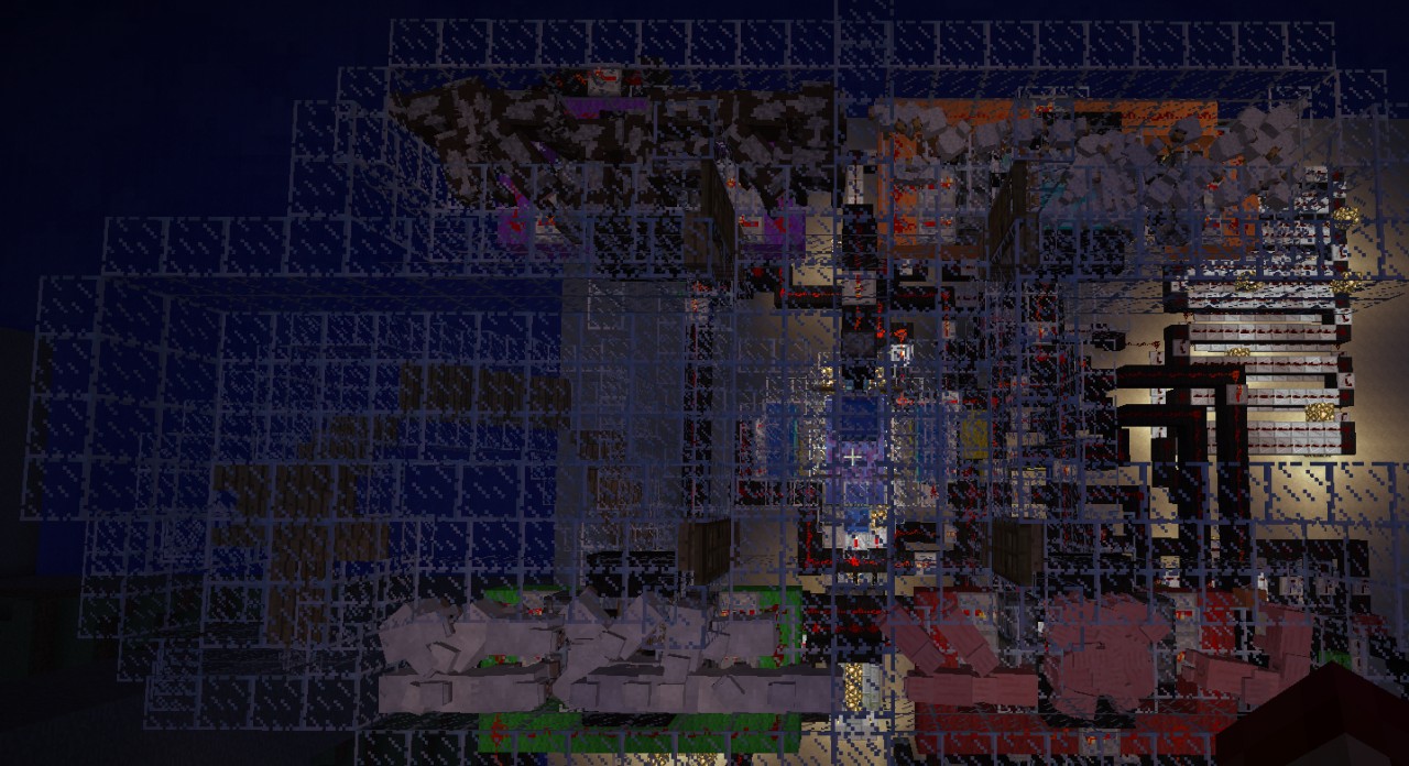 Minecraft Neutral Mob Grinder (4 buttons) Minecraft Map