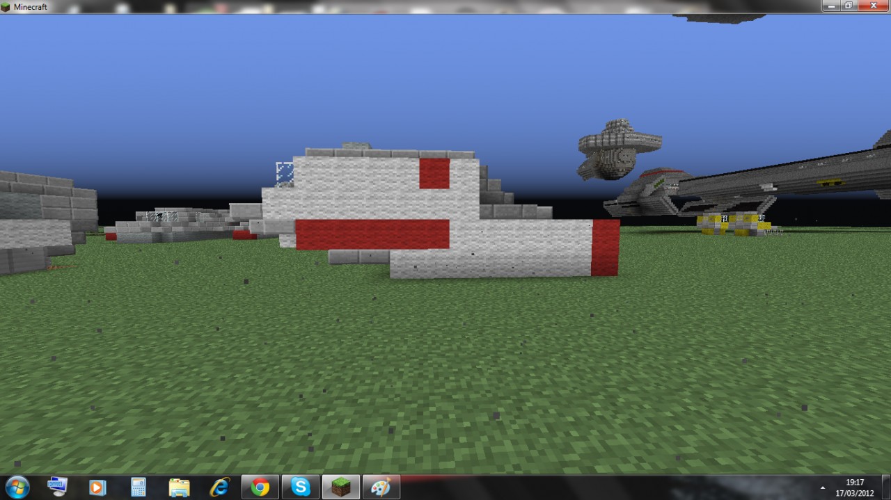 Star Trek Orbital Shuttle (zeppelin mod compatible) Minecraft Map