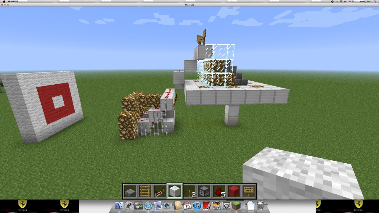 Working rapid Machine gun Minecraft Map