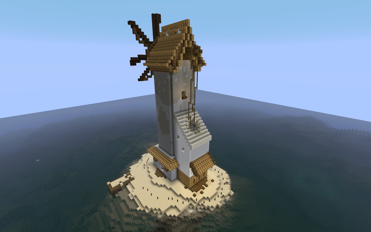 Waterside Windmill Minecraft Map