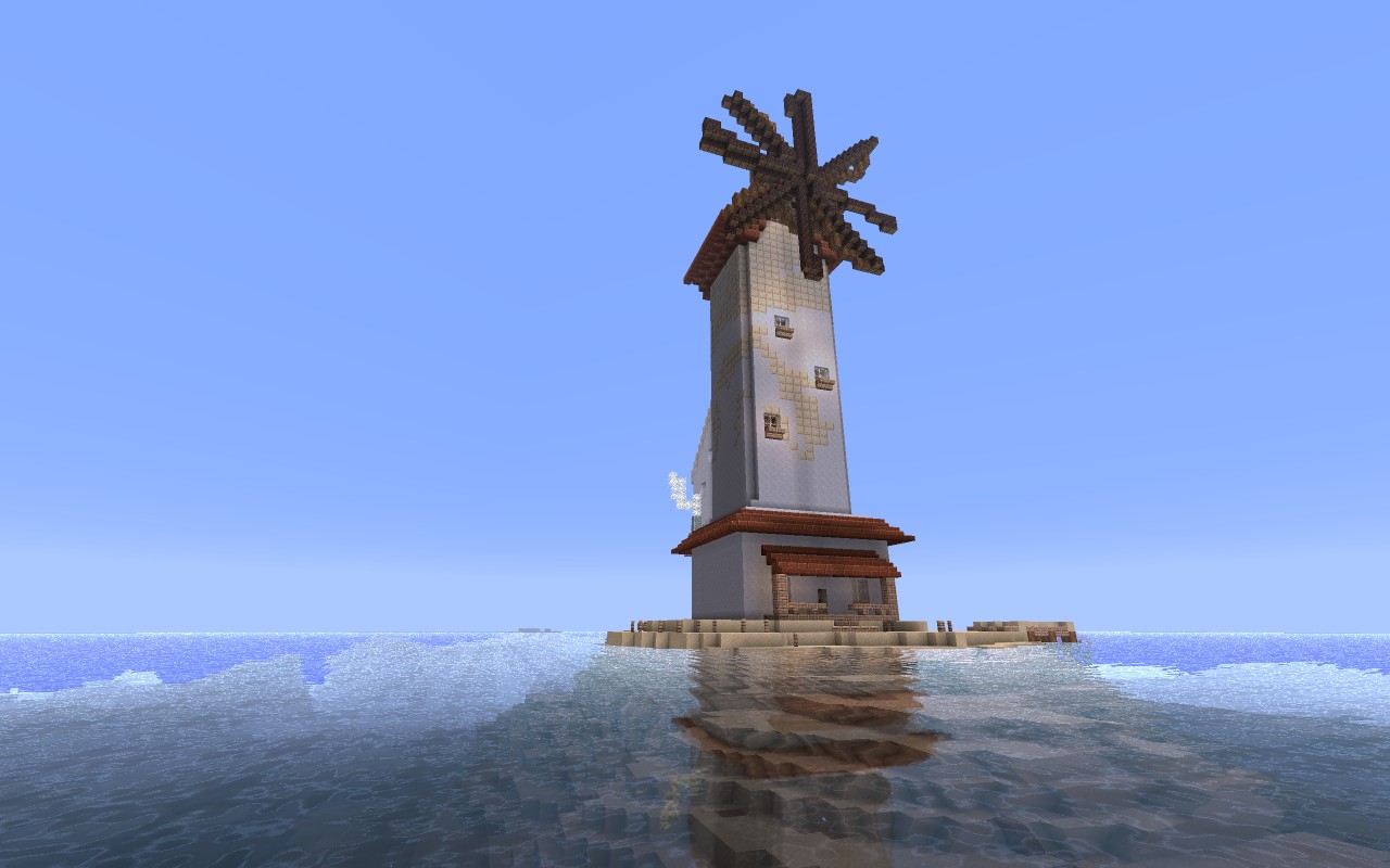 Waterside Windmill Minecraft Map
