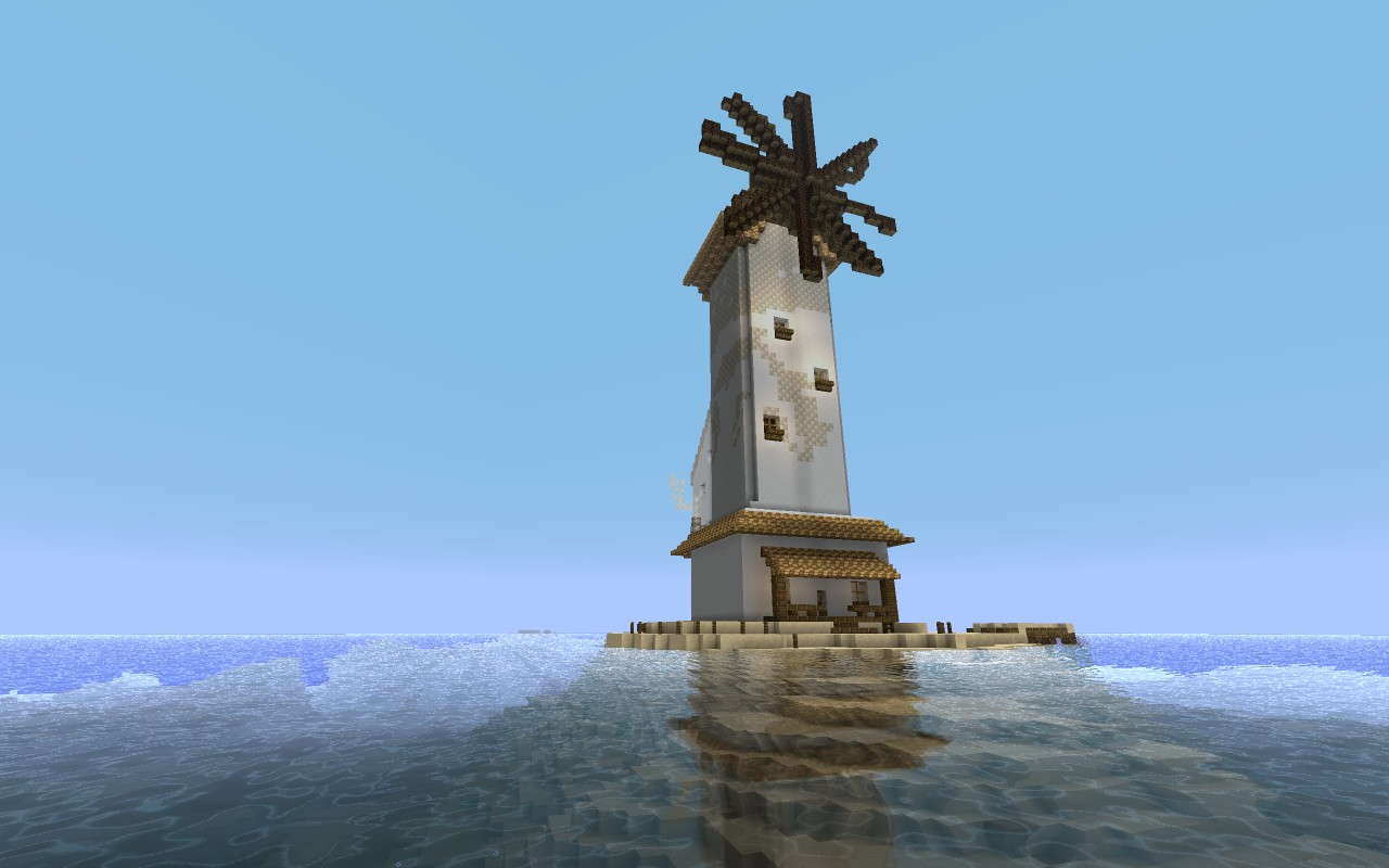 Waterside Windmill Minecraft Map