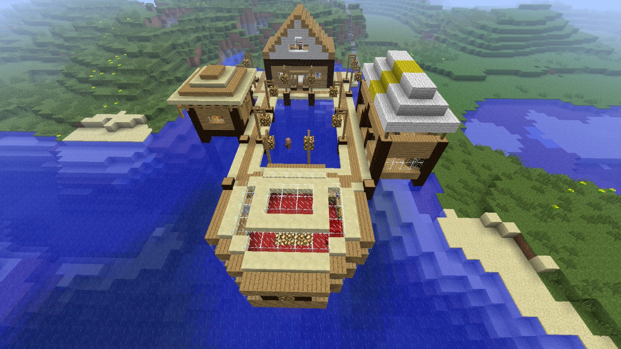 Small Lake Village Minecraft Map