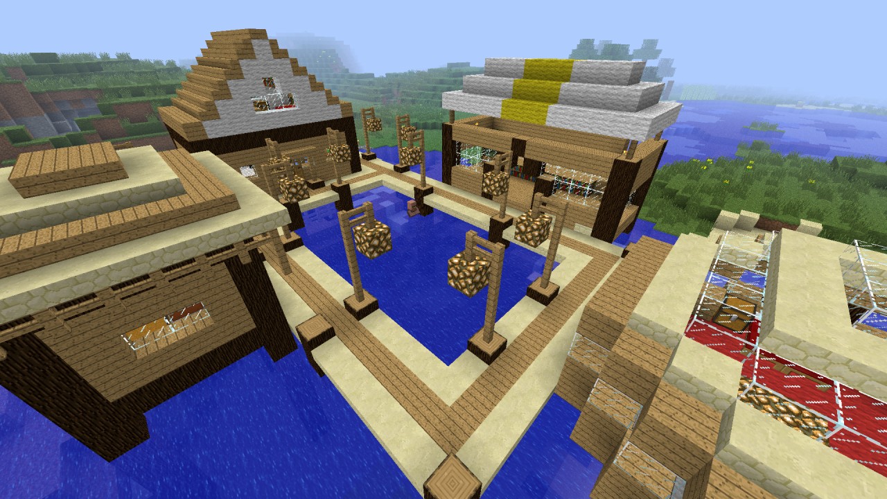 Small Lake Village Minecraft Map
