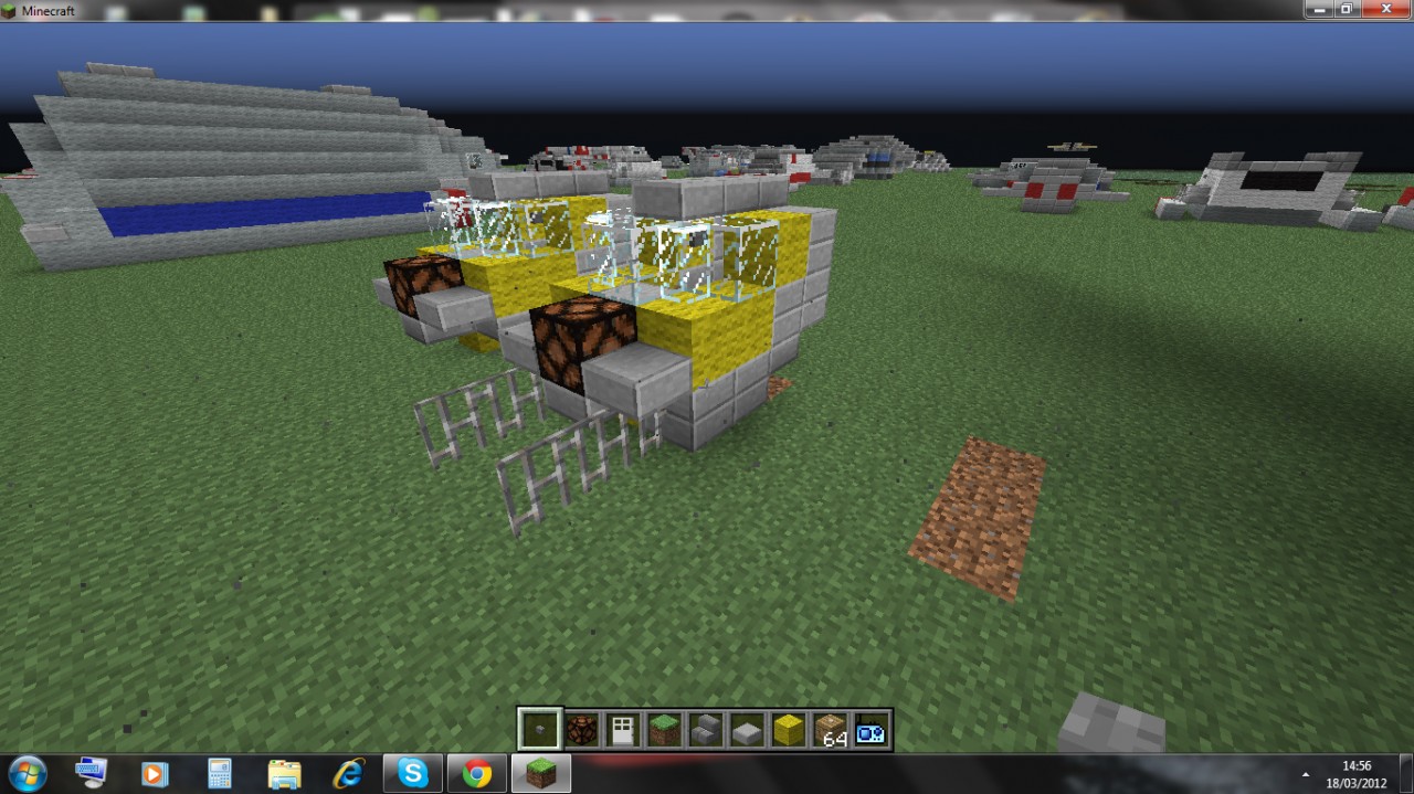 Star Trek Work Bee (zeppelin mod compatible) Minecraft Map