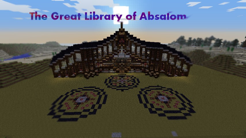 The Great Library of Absalom Minecraft Map