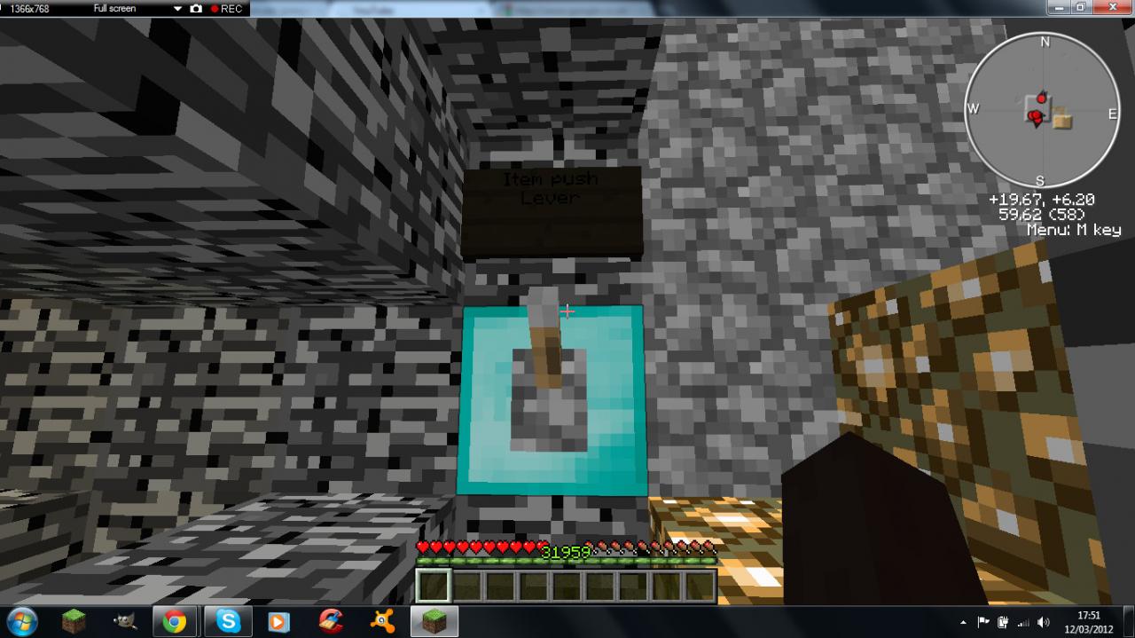 Mob trap/Xp farm Minecraft Map