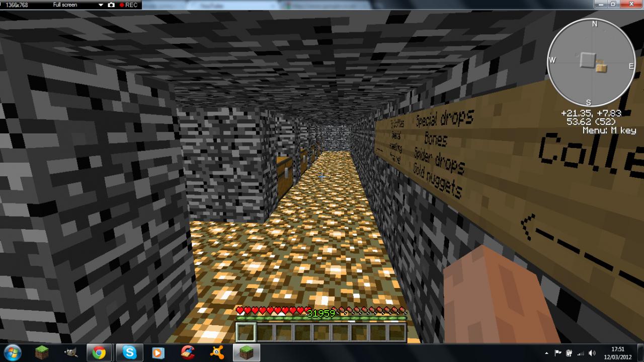 Mob trap/Xp farm Minecraft Map