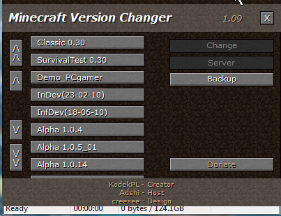 Minecraft Version Changer! Minecraft Map