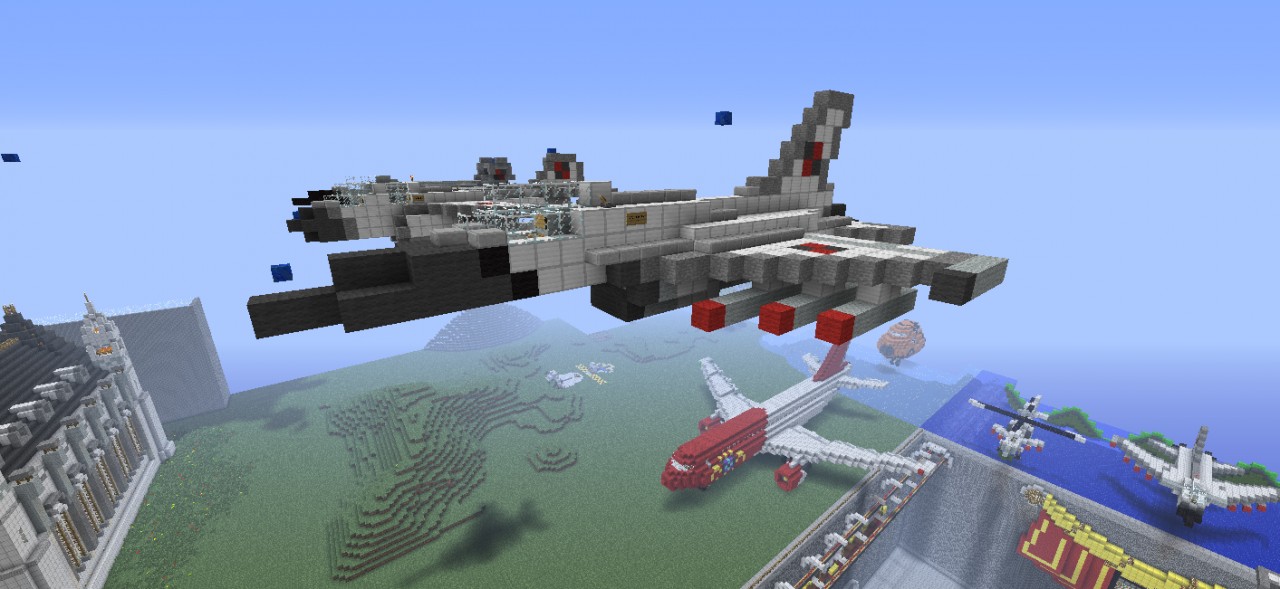 Jet mega pack Minecraft Map