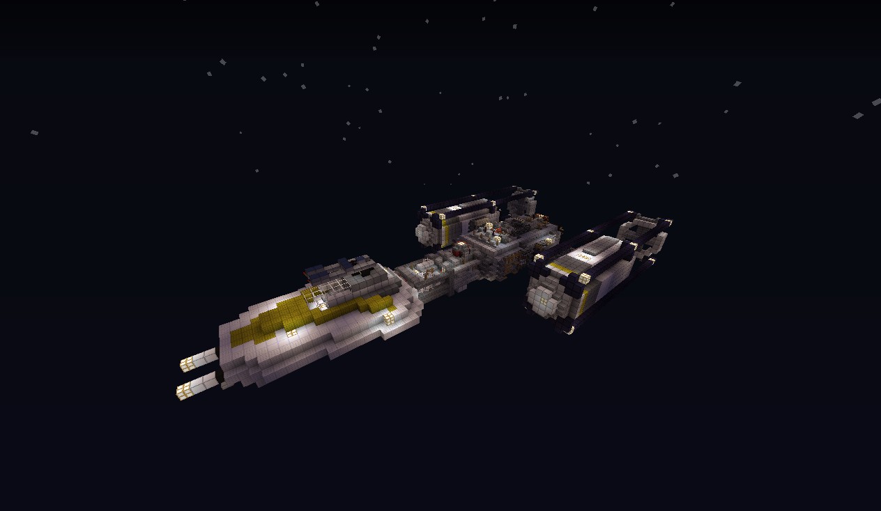 Minecraft Y-Wing Minecraft Map