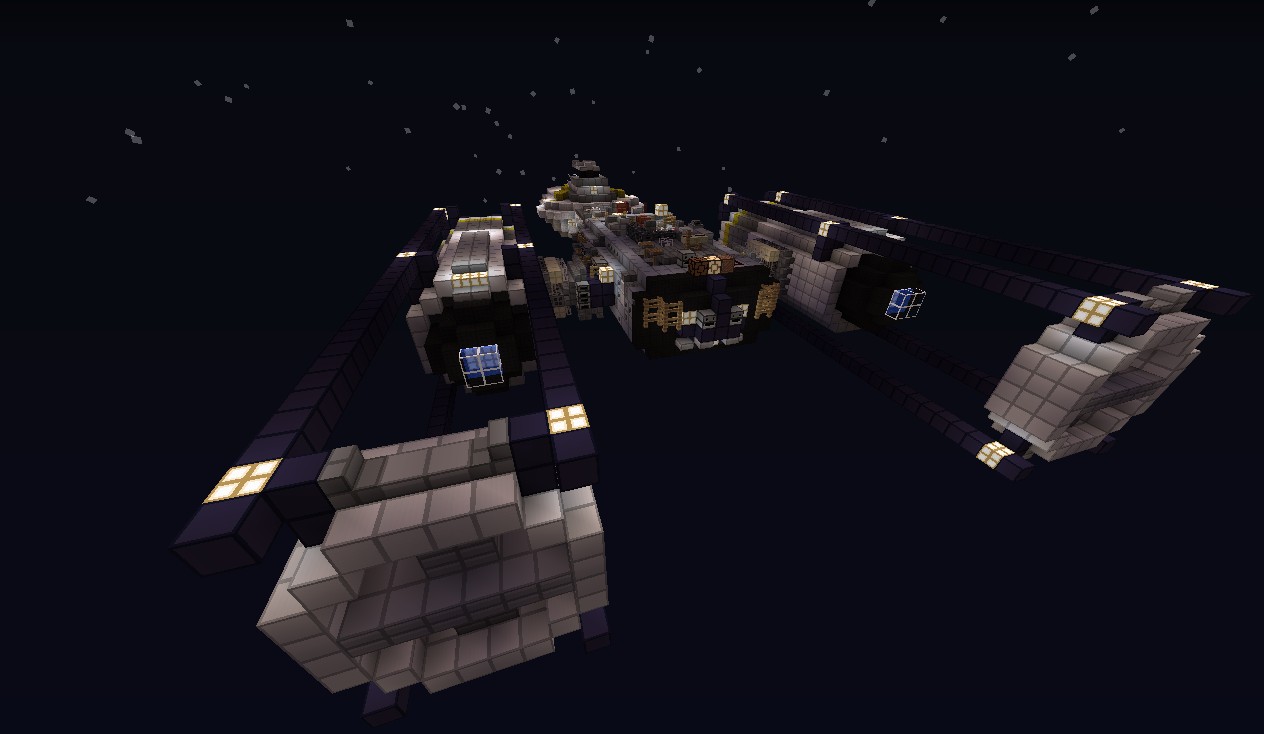 Minecraft Y-Wing Minecraft Map