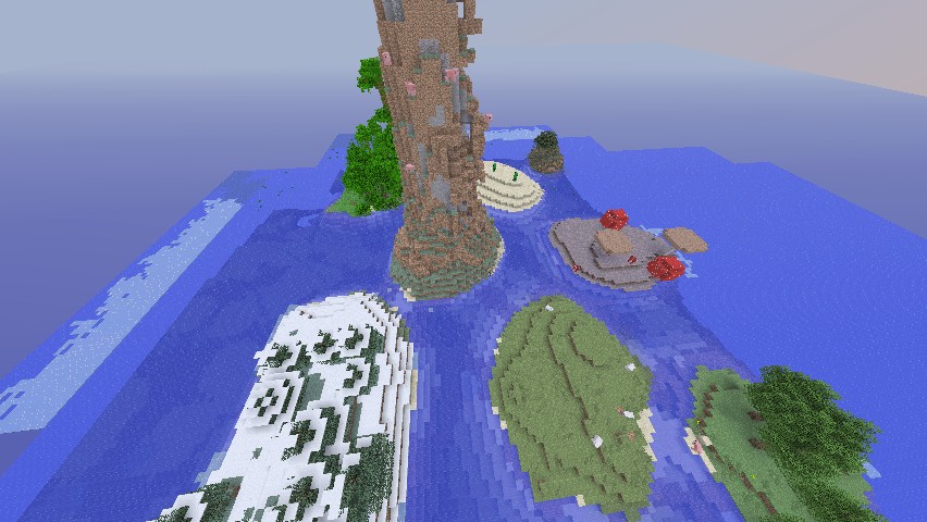 Bioms Survival Minecraft Map