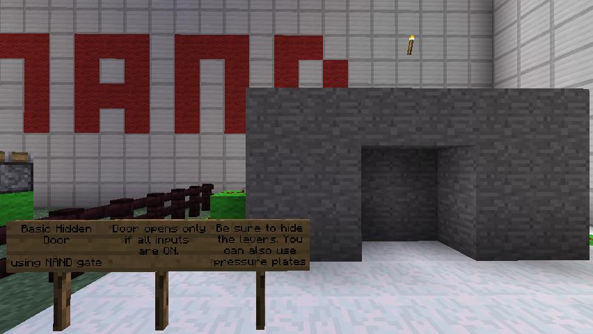 Redstone Logic Tutorial World (100% complete) Minecraft Map