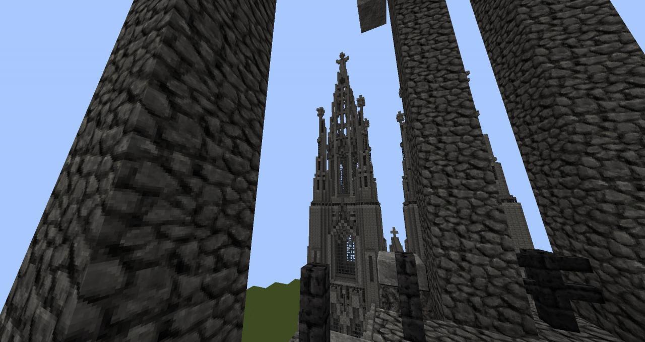 Cathedral Cologne Dome/ Kölner Dom scale 1:1 Minecraft Map