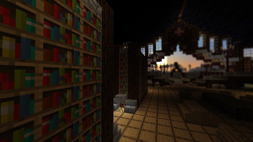 The Great Library of Absalom Minecraft Map