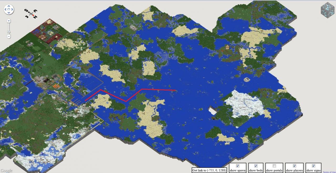 MAPS Minecraft Map