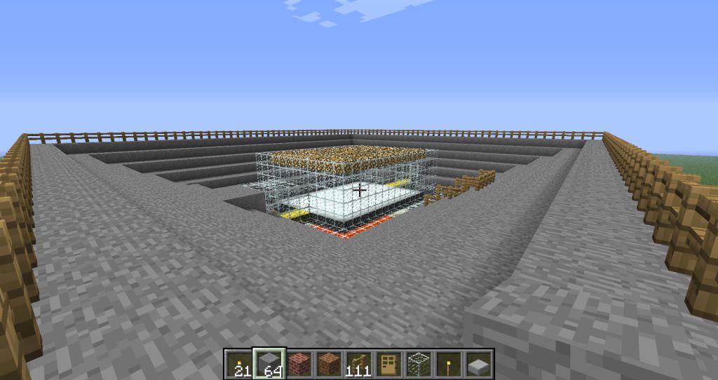 Snow arena Minecraft Map