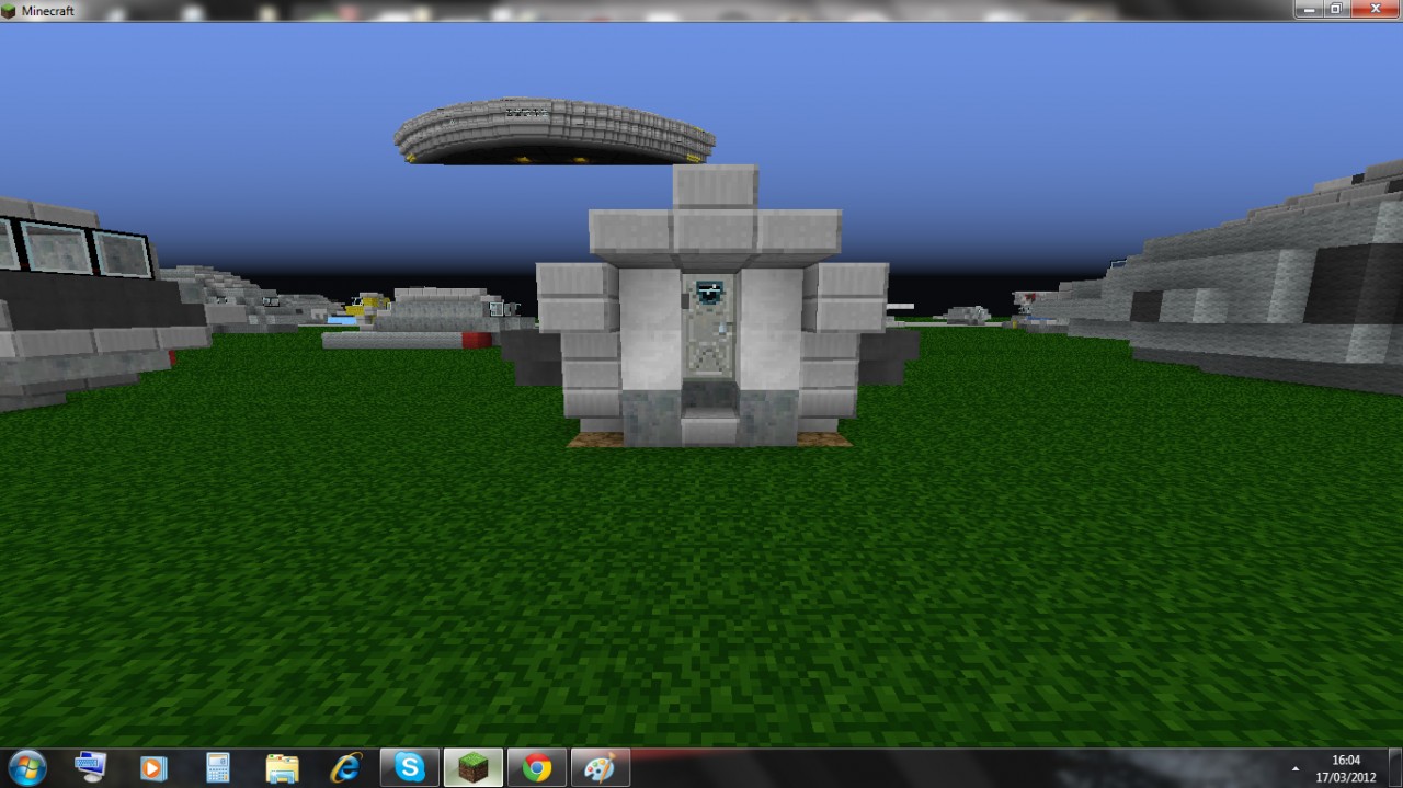 UTF Shuttle craft for Raikon Minecraft Map
