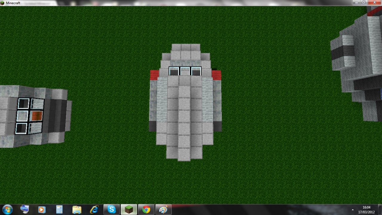 UTF Shuttle craft for Raikon Minecraft Map