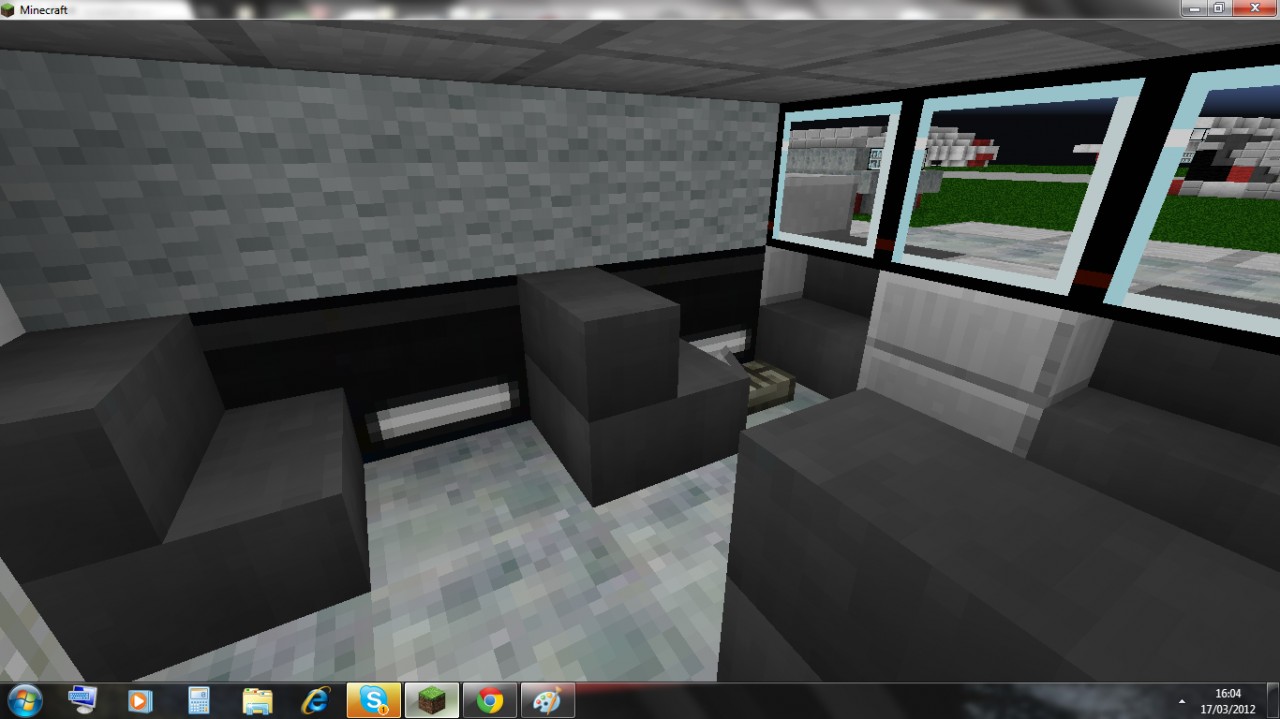 UTF Shuttle craft for Raikon Minecraft Map