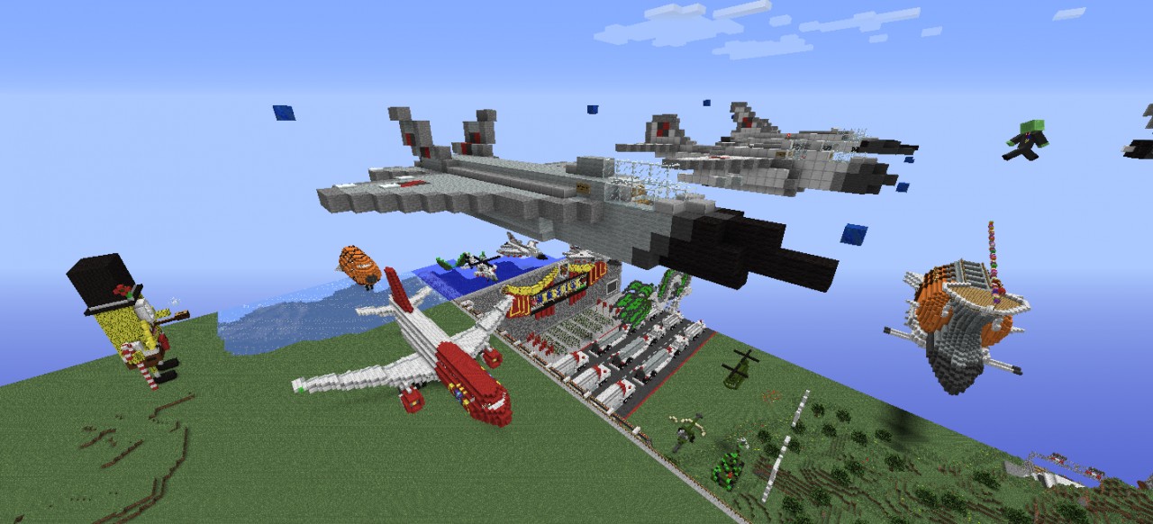 Jet mega pack Minecraft Map