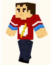 Sheldon Cooper skin big bang theory Minecraft Map
