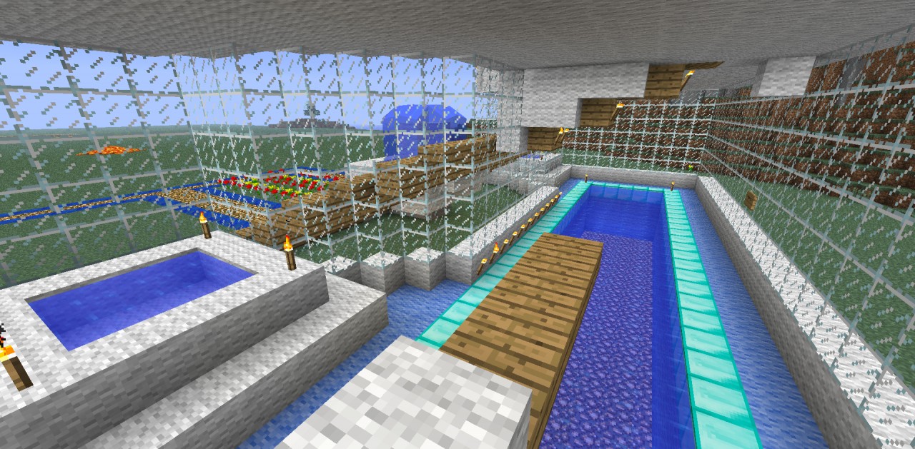Swimmingpool ( basen ) Minecraft Map