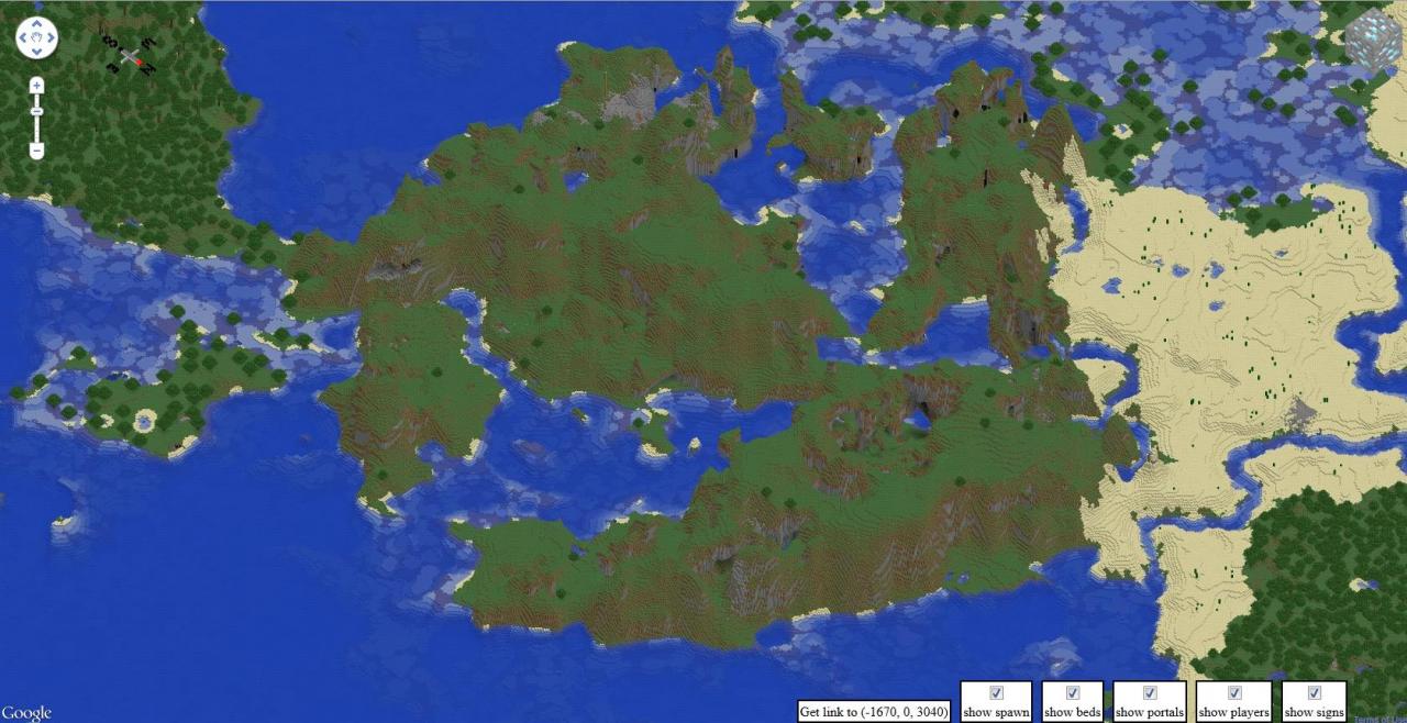 MAPS Minecraft Map