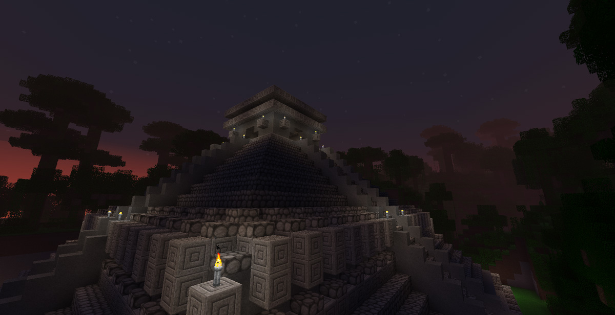 Tonatiuh - Aztec Temple Minecraft Map
