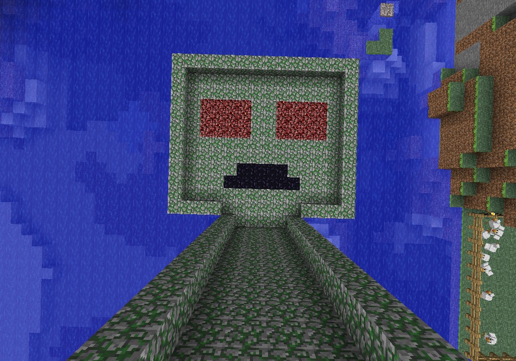 Creeper slide Minecraft Map