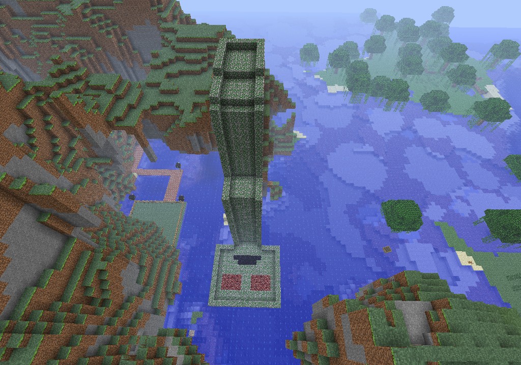 Creeper slide Minecraft Map