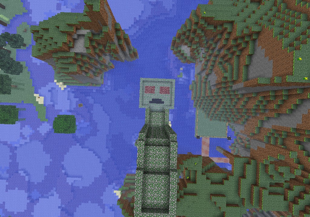 Creeper slide Minecraft Map