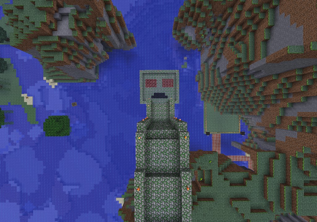 Creeper slide Minecraft Map