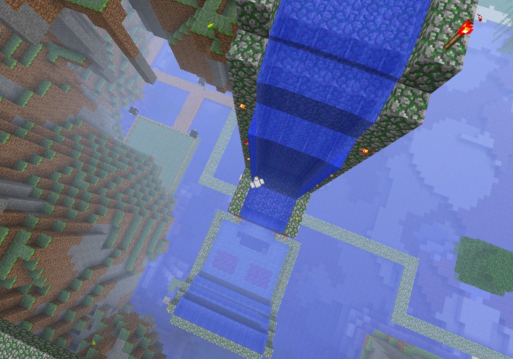 Creeper slide Minecraft Map