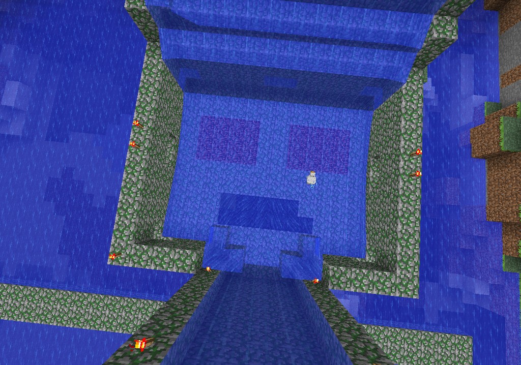 Creeper slide Minecraft Map