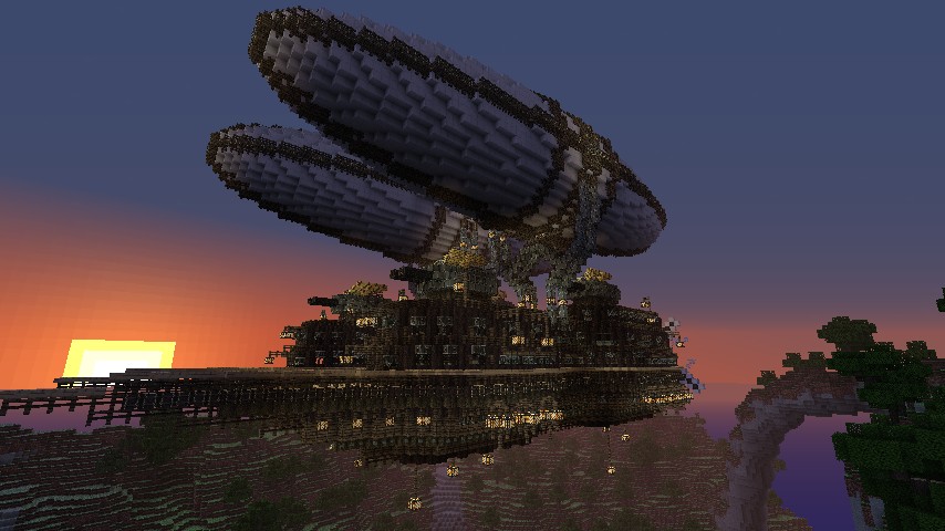 The trading City of Exalbia *Finished* Minecraft Map