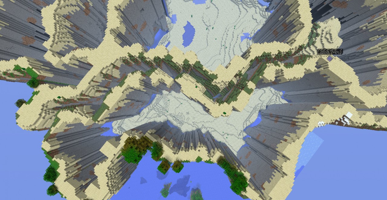 the super map Minecraft Map