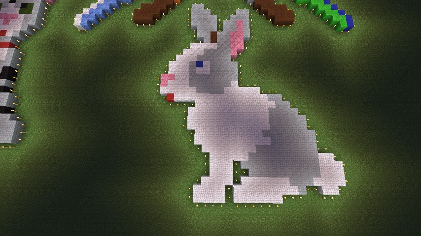 pixel animals Minecraft Map