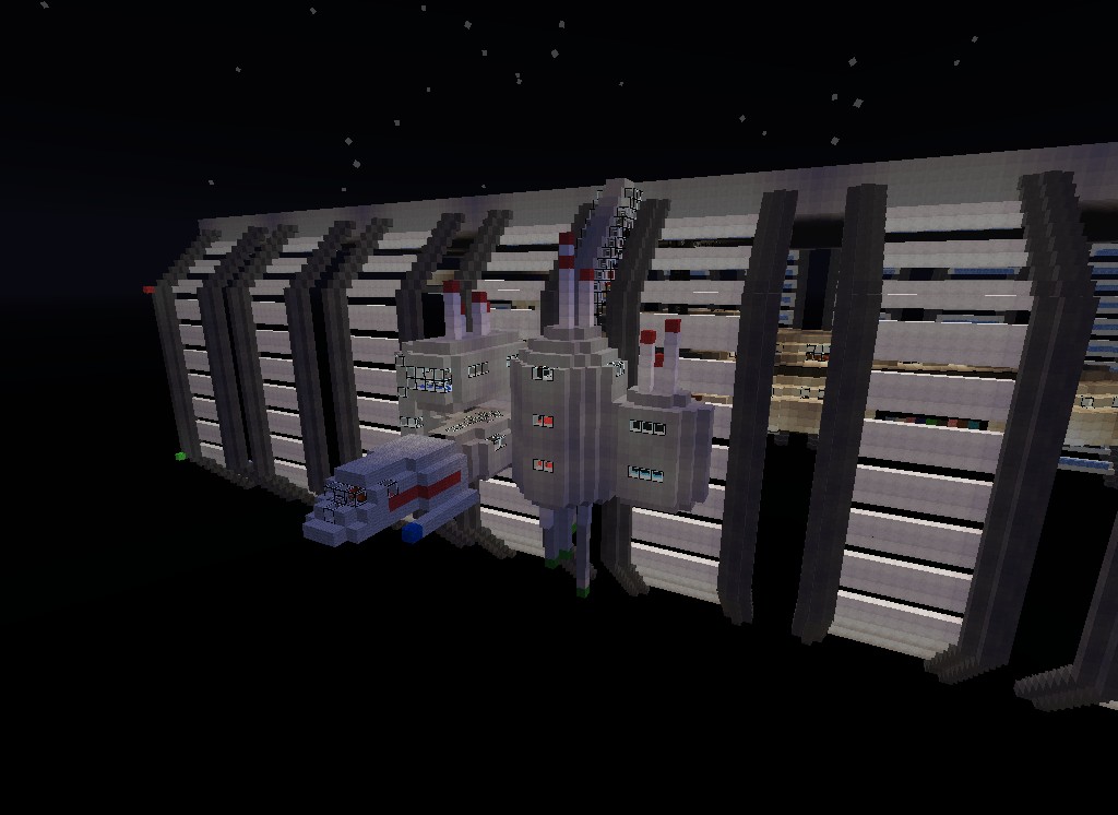 UTF SPACE DOCK (Comes in three sizes) Minecraft Map