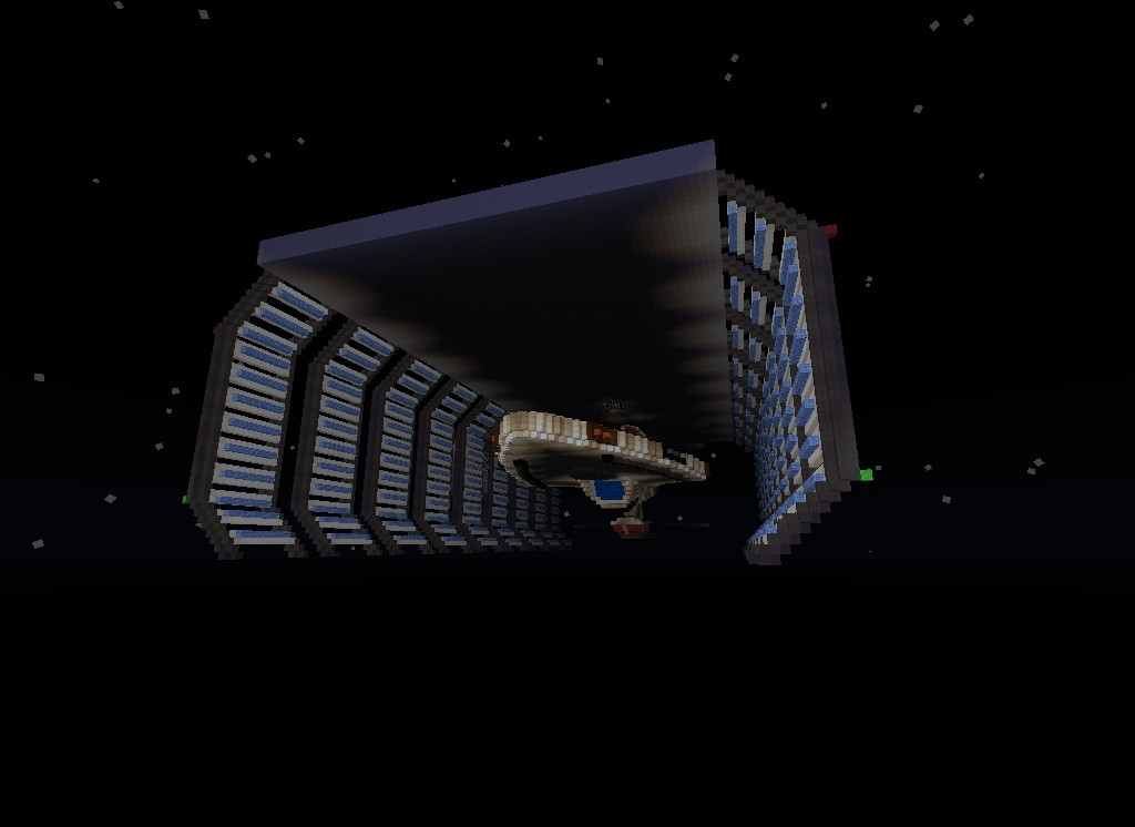 UTF SPACE DOCK (Comes in three sizes) Minecraft Map
