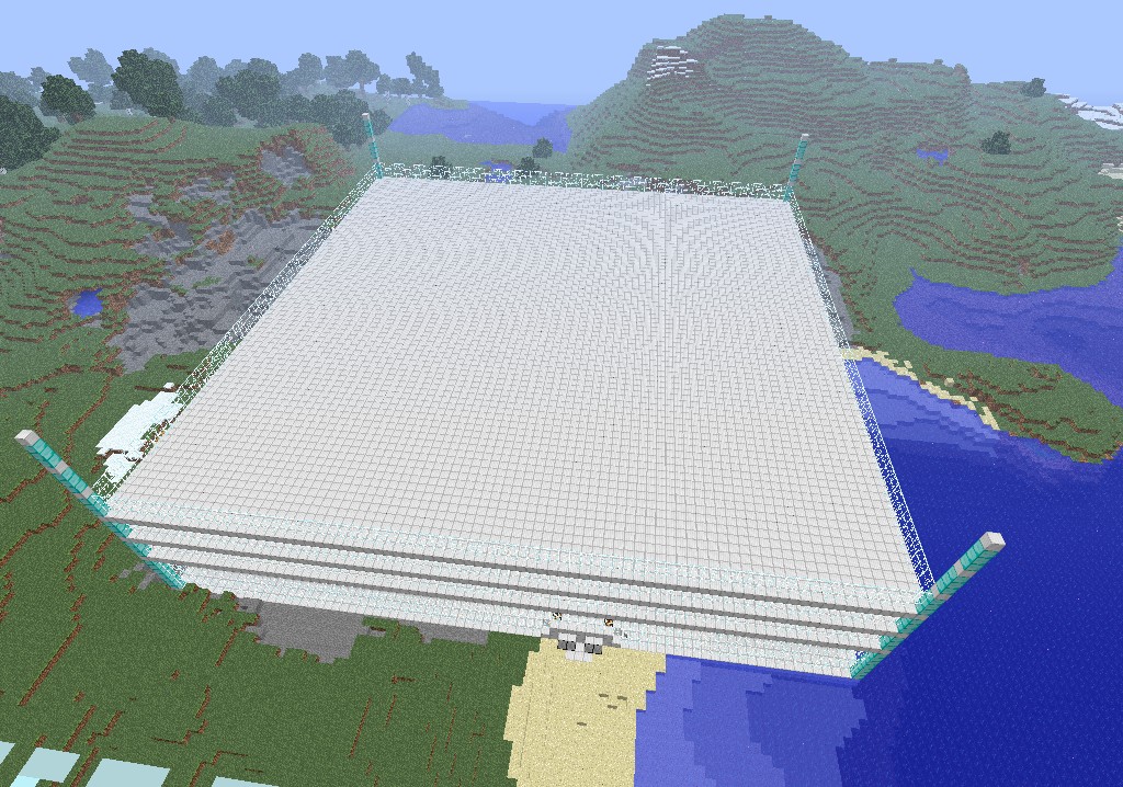 Pentagon Project! (+ World Record Hotel!) Minecraft Map