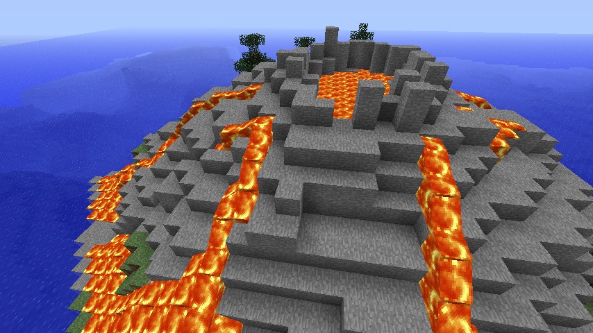 Volcano! Minecraft Map