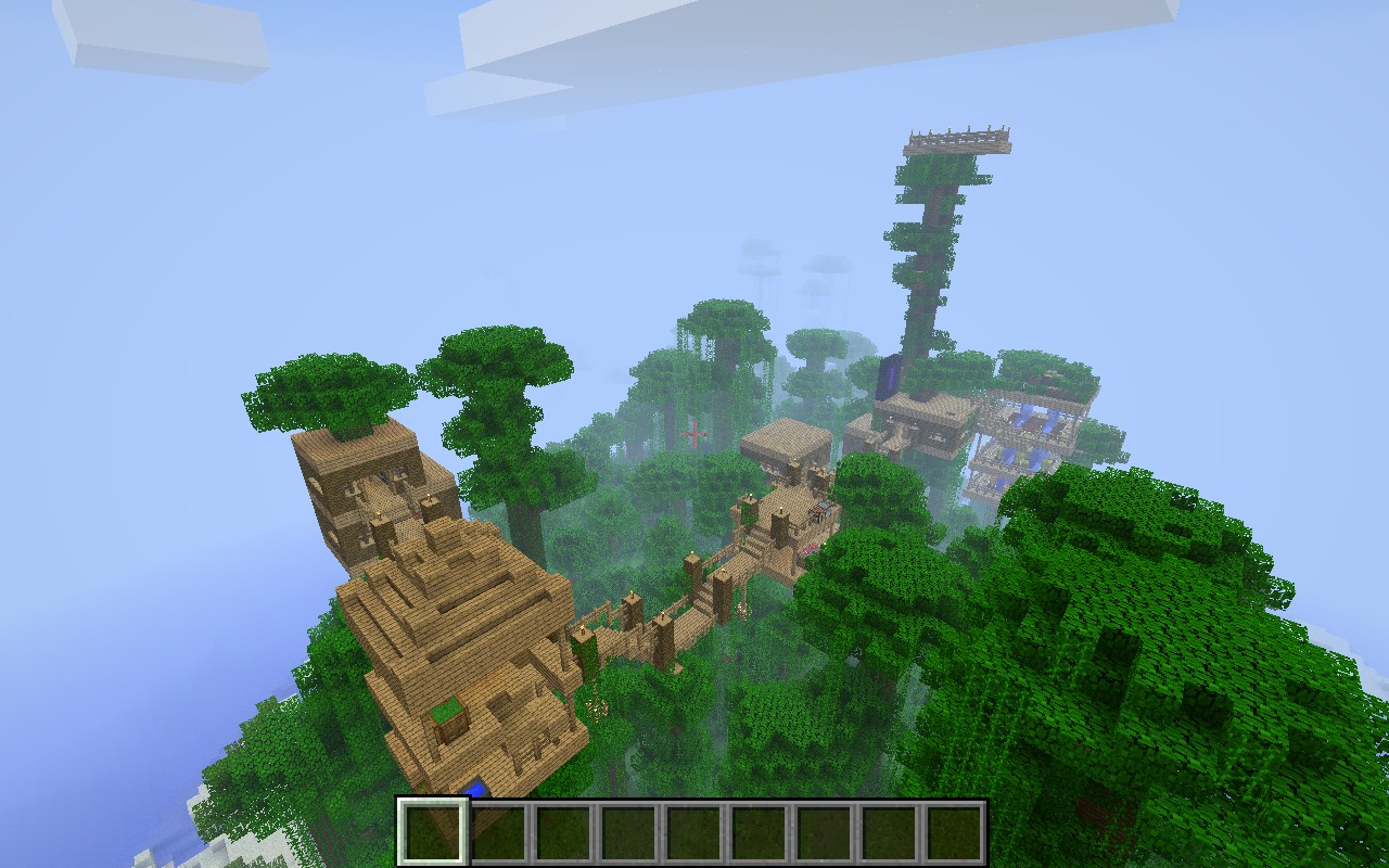 Jungle World 2.0 Minecraft Map