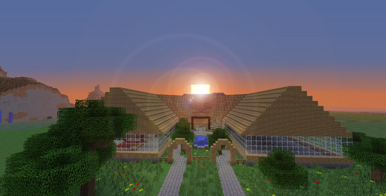 Minecraft Wooden Estate Minecraft Map