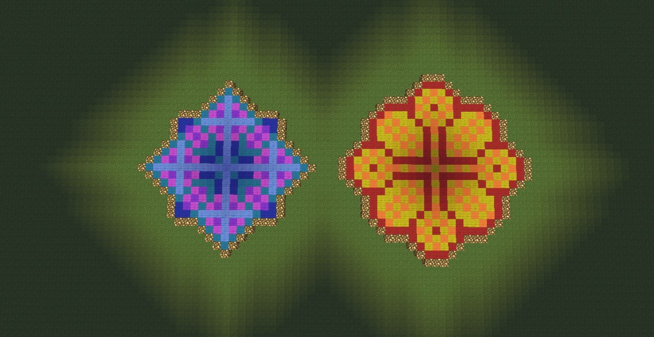 Kaleidoscope Art Minecraft Map