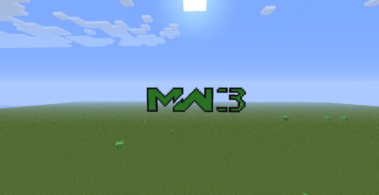 MW3 logo Minecraft Map