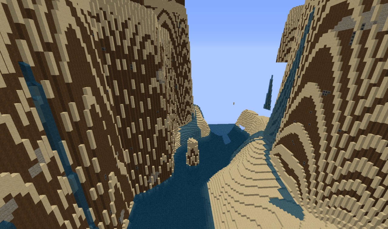 Desert Mountains Minecraft Map