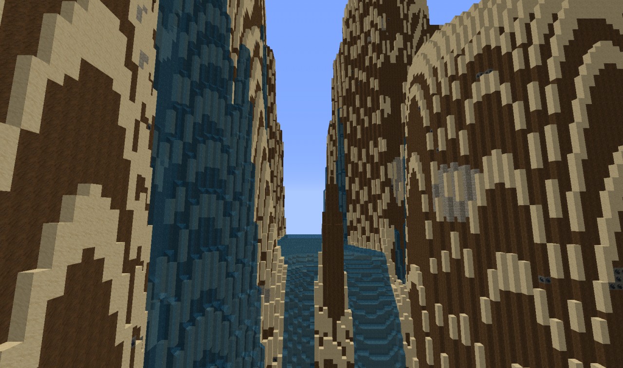 Desert Mountains Minecraft Map