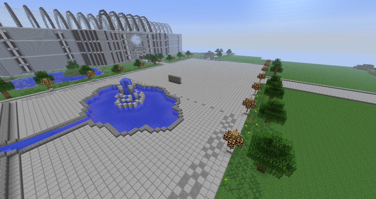 Need help with desgins and to fill this open place! Minecraft Map